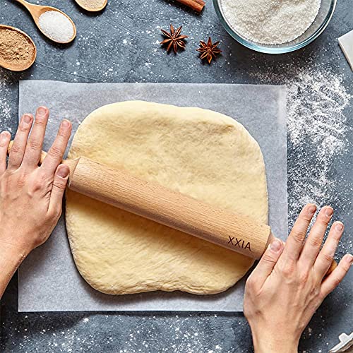 Classic Rolling Pin – Rolling Pin for Baking – for Fondant, Pie Crust ...