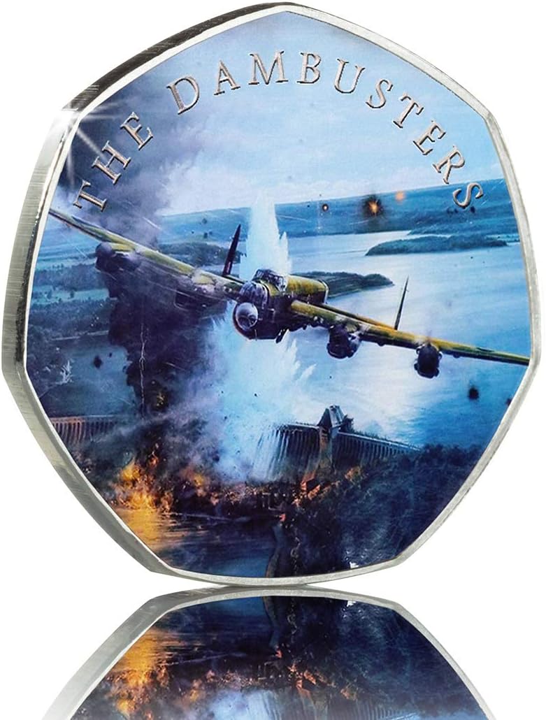 The Commemorative Coin Company 617 SQUADRON THE DAMBUSTERS Full Colour ...