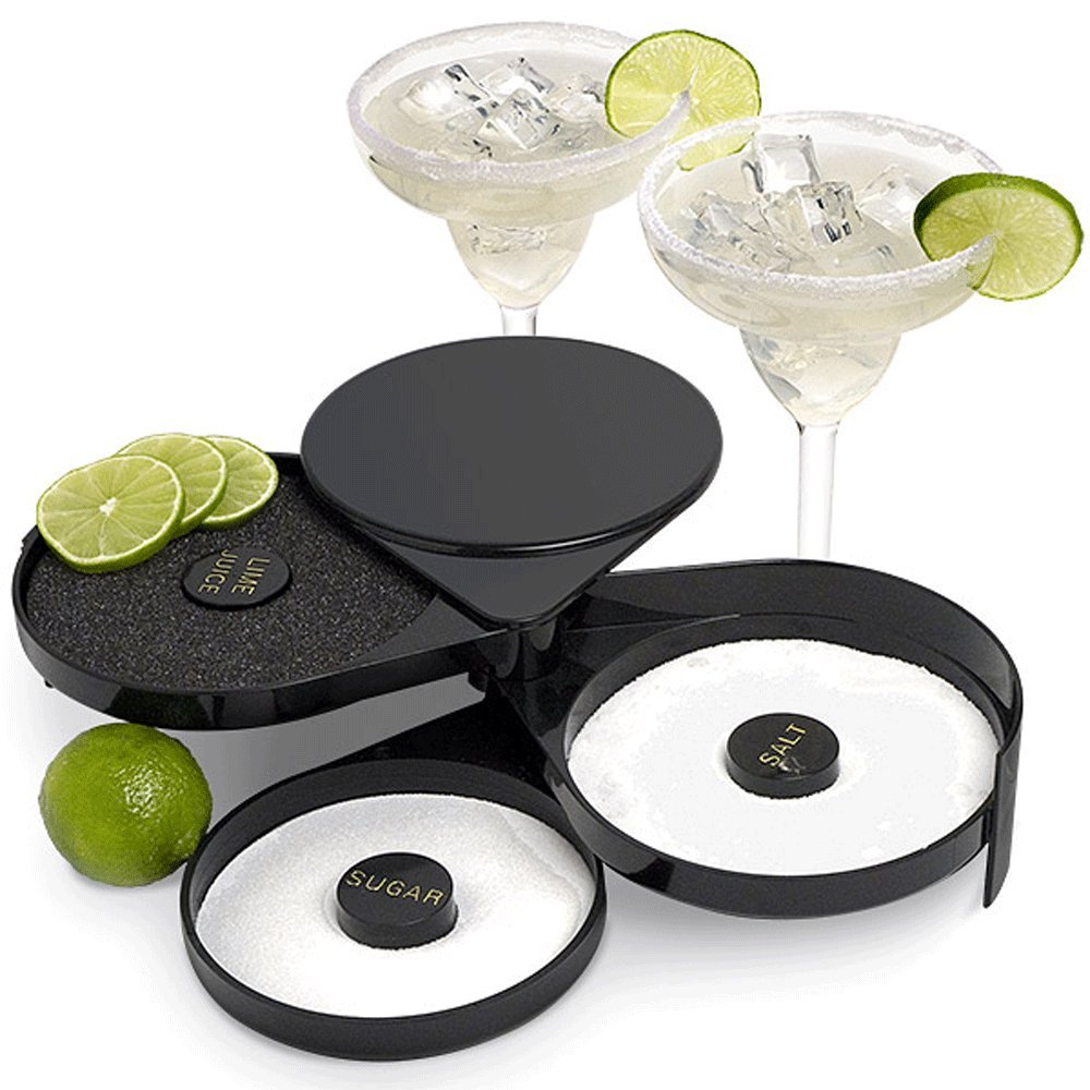 Mua Greenco 3 Tier Bar Glass Rimmer Dish Set for Margarita Drink ...
