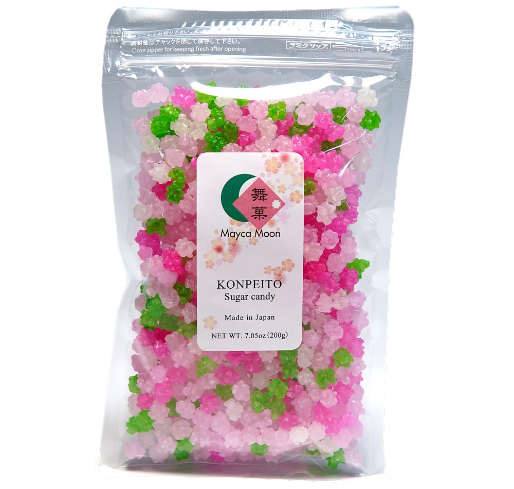 Mua Mayca Moon Konpeito Japanese Tiny Sugar Candy Crystal type 200g ...
