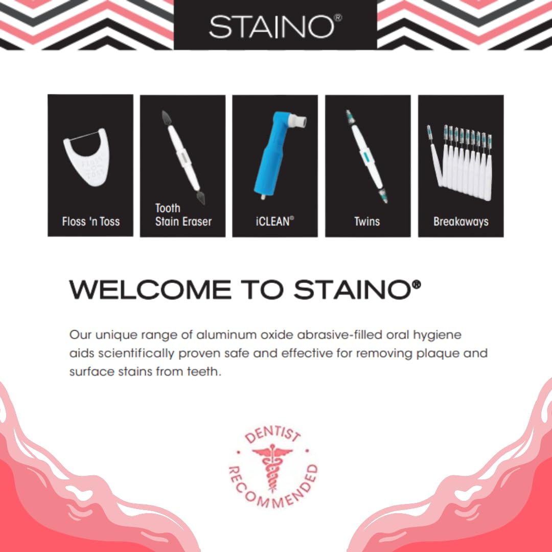 Mua Staino Tooth Stain Eraser Dental Tool – 2 Erasers/Unit trên Amazon ...