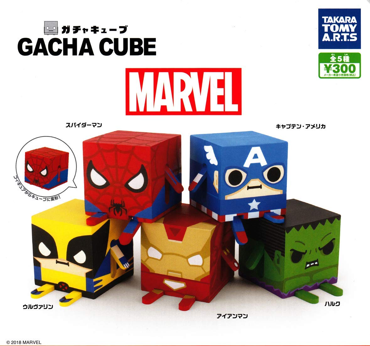 Mua GACHA CUBE: MARVEL (Complete 5 Types Set) trên Amazon Nhật chính ...