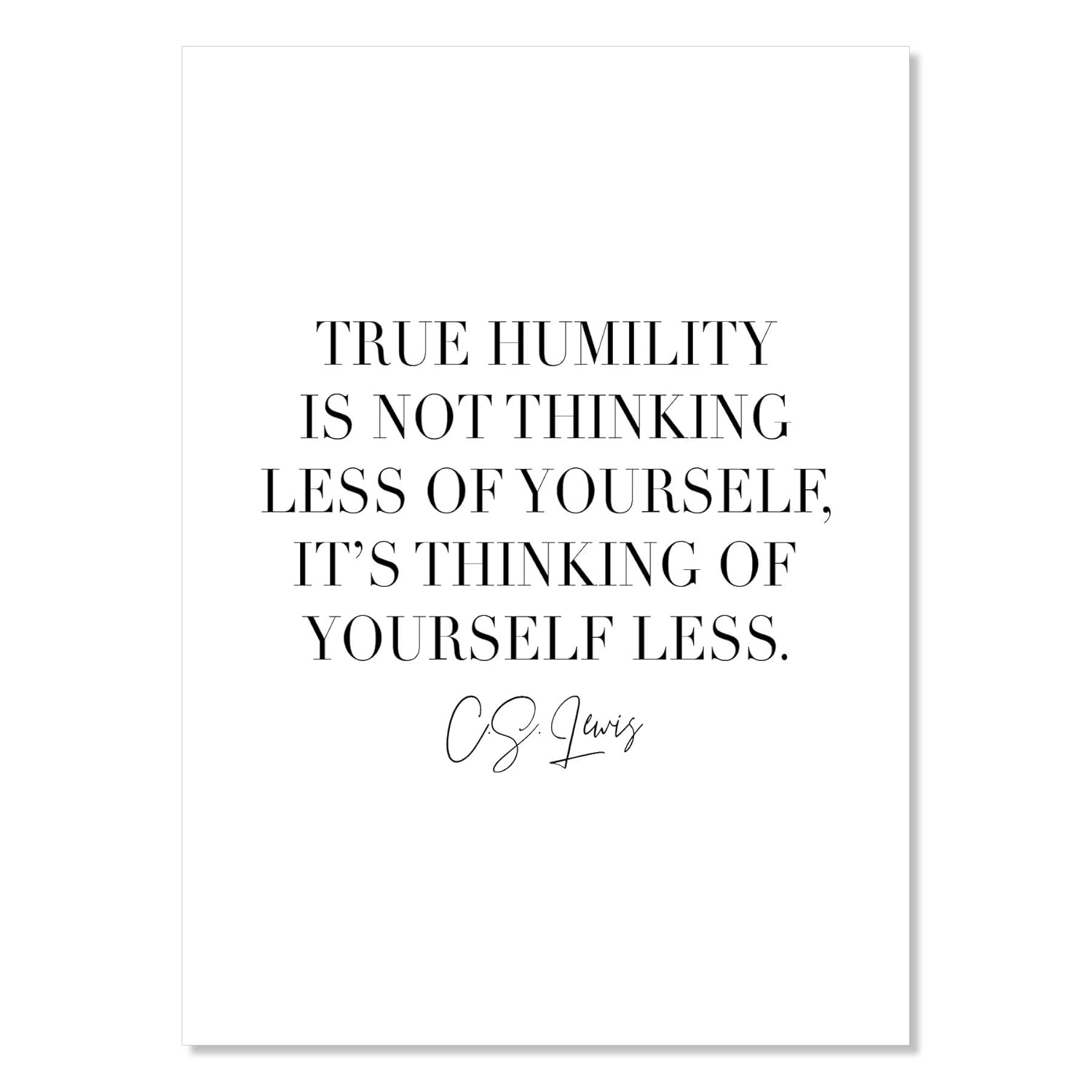 Amazon.com: True Humility Is Not Thinking Less of Yourself, It's ...