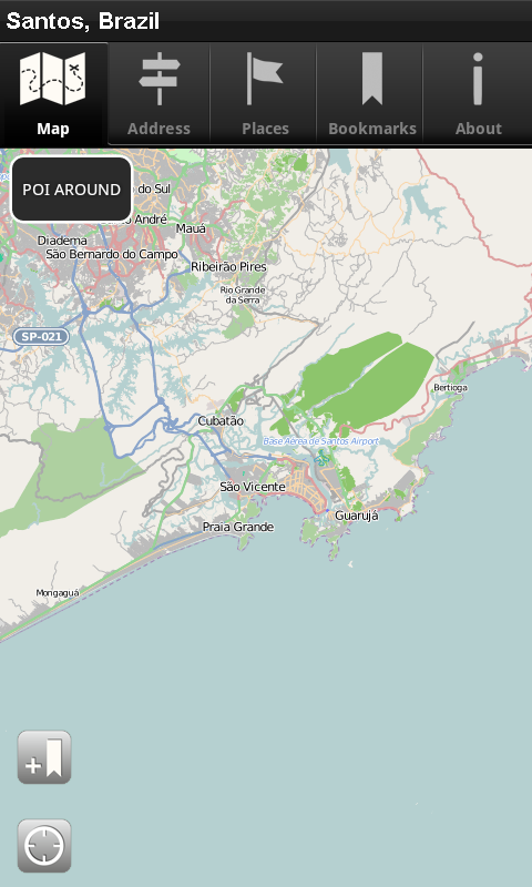Offline Map Santos, Brazil - CNM:Amazon.com:Appstore for Android