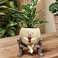Amazon.com : Rocking Chair Planter Pots with Smiling Face Design ...