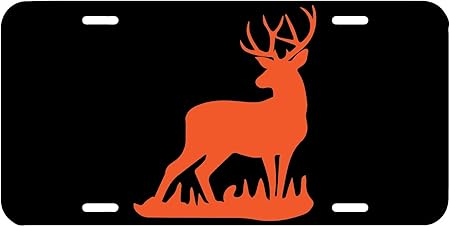 Amazon.com: Deer License Plate, Hunting Front Car License Plate, Cute ...