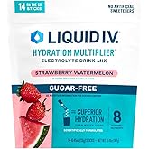 Amazon.com: Liquid I.V.® Hydration Multiplier Sugar Free + Energy ...
