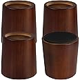 Amazon.com: KOIKEY Furniture Raisers Bed Risers - 4 Inch Wooden Circle ...