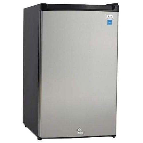 Avanti AR4456SS Cu. Ft. Compact Refrigerator with Lock, Adjustable ...
