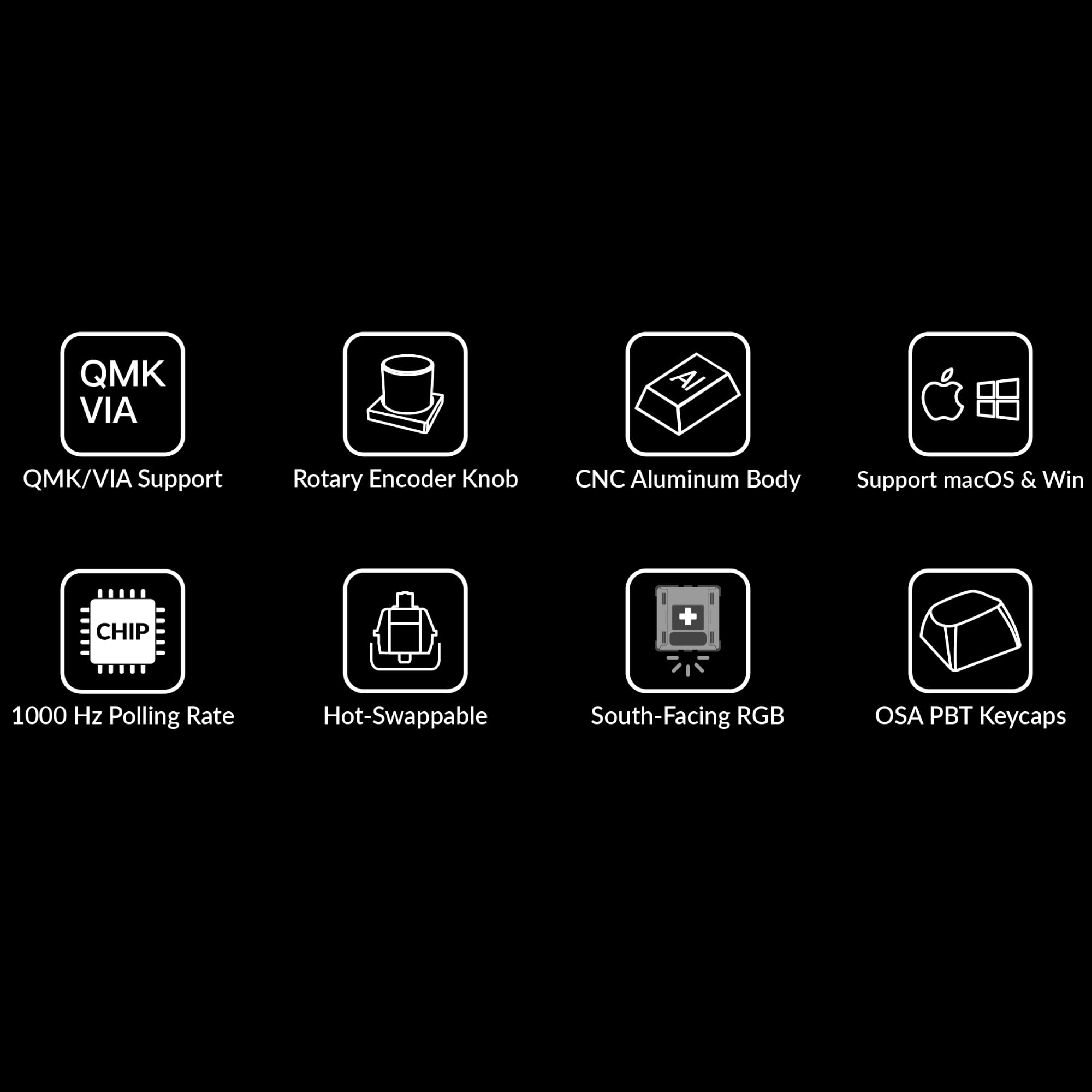 Mua Keychron Q11 QMK/VIA TKL Split Keyboard Ergonomic, 91 Keys 75% ...