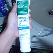 Amazon.com: Desert Essence Tea Tree Oil Toothpaste - Mint - 6.25 Oz ...