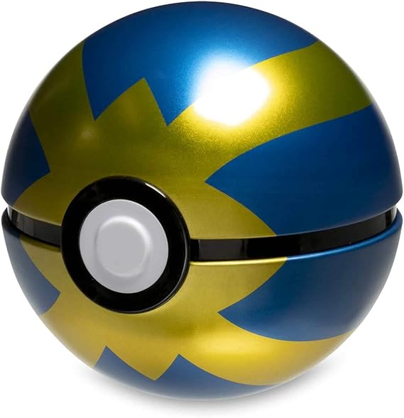 Amazon.com: Pokemon Poke Ball Tin Blue: Toys & Games