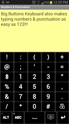 Big Buttons Keyboard Deluxe:Amazon.com:Appstore for Android