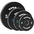 Amazon.com : Titan Fitness 37.5 LB Set Black Change Fractional Weight ...