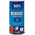 Amazon.com : Microsalt 50% Less Sodium Salt, Regular Salt Substitute ...