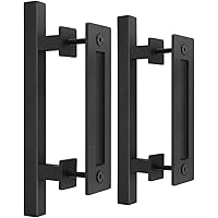 Amazon.com: EaseLife 2 Pack 12" Sliding Barn Door Handles and Pulls ...