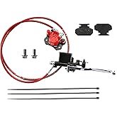 Amazon.com: PRO BAT Rear Hydraulic Disc Brake Caliper ATV Left Hand ...