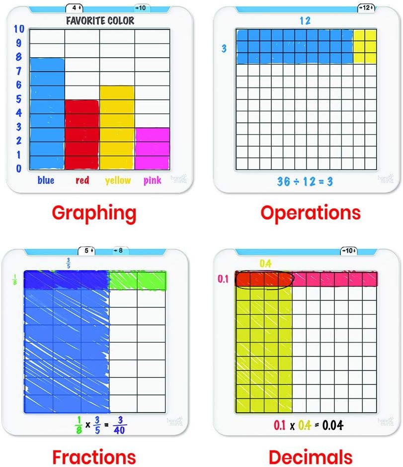 Learning Resources Build Magnetic Student Grids Set of Four – BigaMart