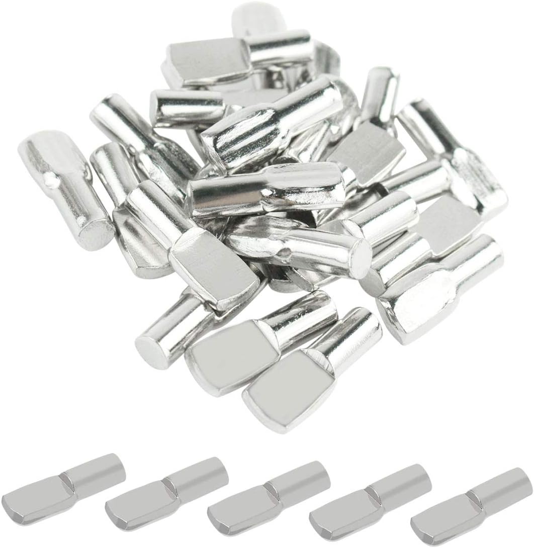 Amazon Wobe 100pcs Shelf Pins 5mm Stainless Steel Shelf Pegs Flat