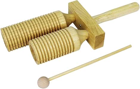 Amazon.com: A-Star Double Wooden Agogo: Musical Instruments