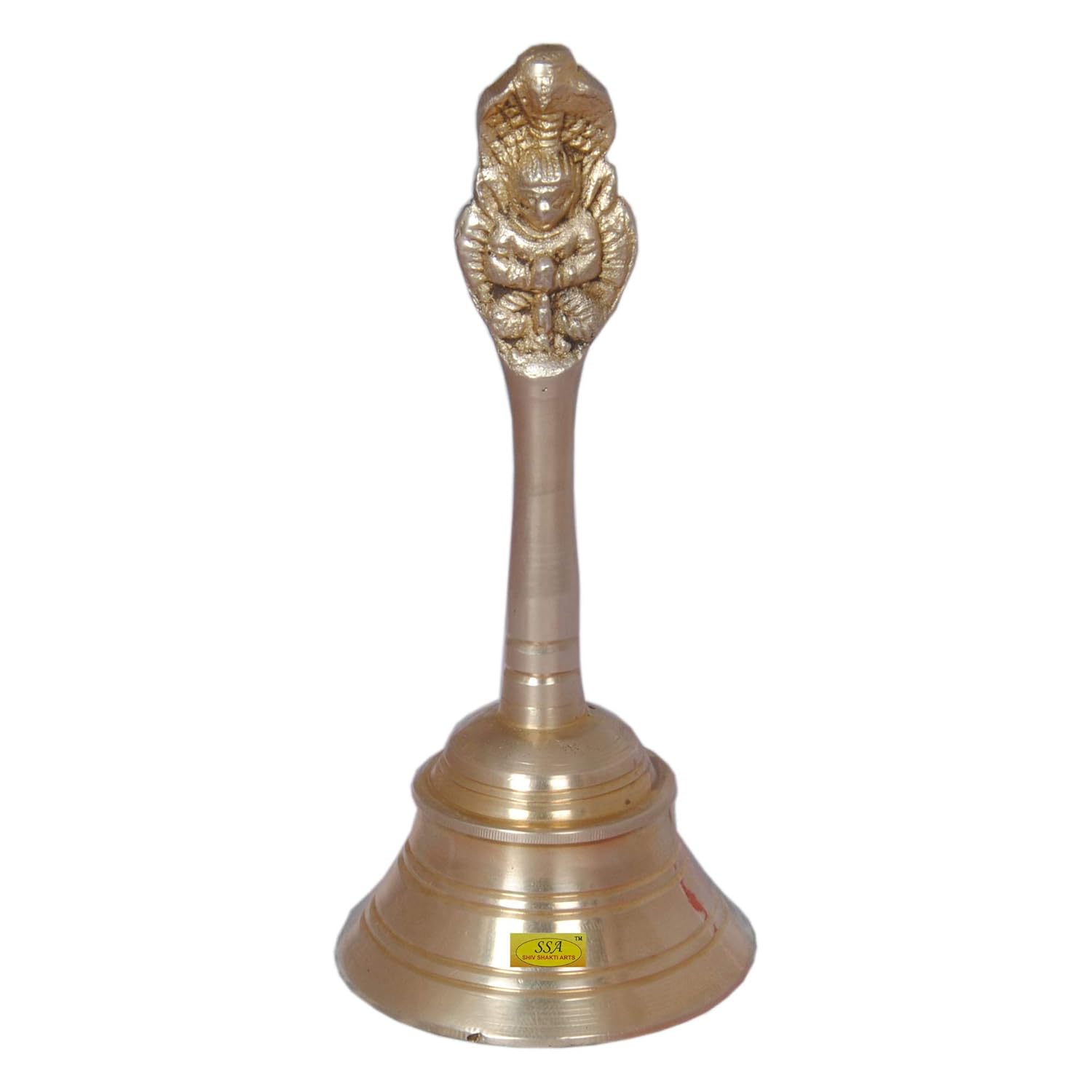 Buy SHIV SHAKTI ARTS Handmade Pure Brass Ghanti Bell Garuda Ganti for ...