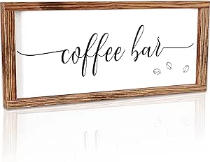 Amazon.com: Coffee Bar Decor, Coffee Signs for Coffee Bar, Decoracion ...