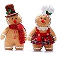 Amazon.com: Shapeazy Gingerbread Plush Stuffed Animal,Christmas Stuffed ...