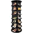 Amazon.com: SpaceAid 7 Tier Rotating Shoe Rack Tower, Spinning Shoe ...