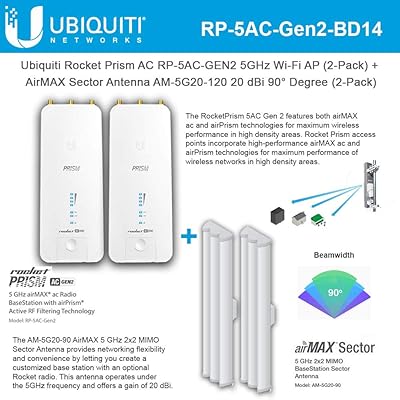 Rocket Prism AC RP-5AC-GEN2 5GHz Wireless AP Philippines | Ubuy