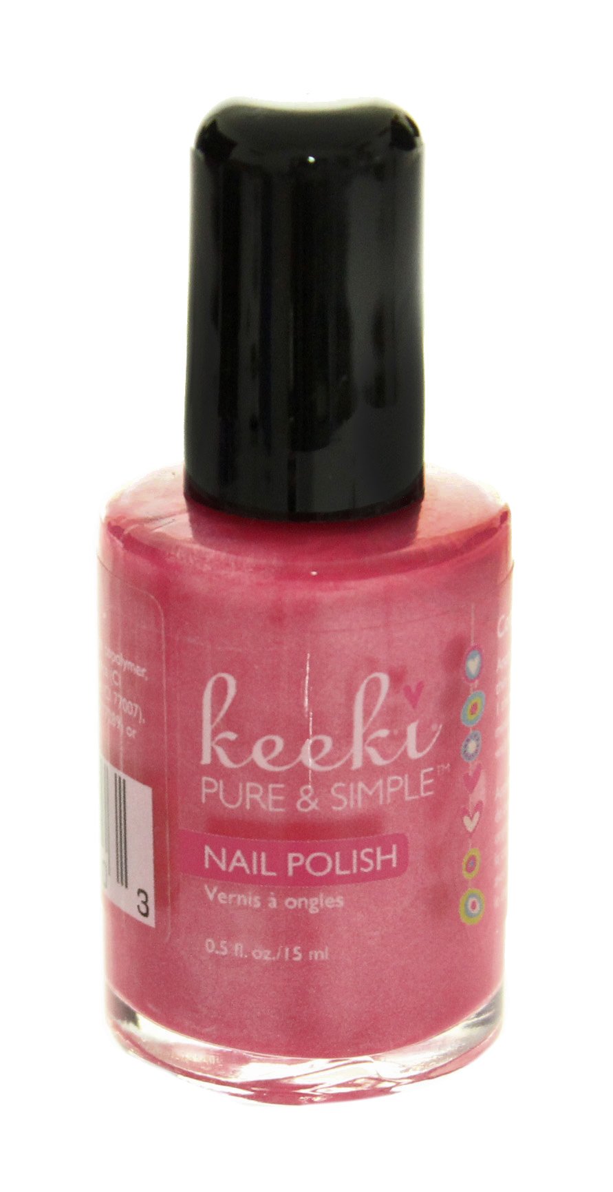 Amazon.com : Keeki Pure & Simple Nail Polish, Pink Frosting.5 Fluid ...