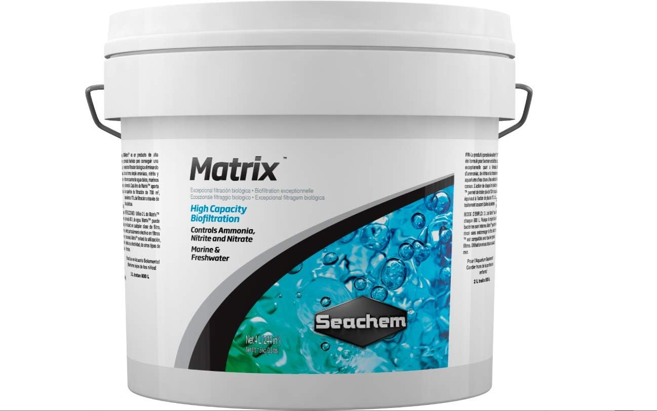 Seachem Matrix Bio Media, 4 Litre: Amazon.co.uk: Pet Supplies