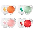 Amazon.com : 4Pcs Fruit Lip Balm Set - Natural Organic Lipsticks, Long Lasting Nutritious ...