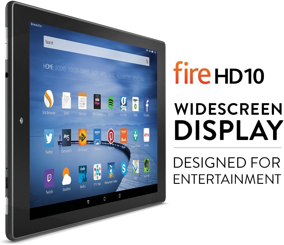 Certified Refurbished Fire HD 10, 10.1'' HD Display, Wi-Fi, 16 GB ...