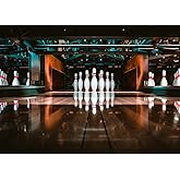 Amazon.com : BELECO 7x5ft Fabric Bowling Backdrop for Photography ...