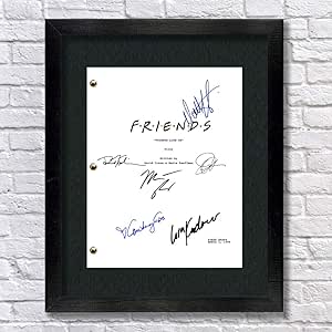 Amazon.com: Friends TV Cast Autographed Signed Reprint 8.5x11 Script ...