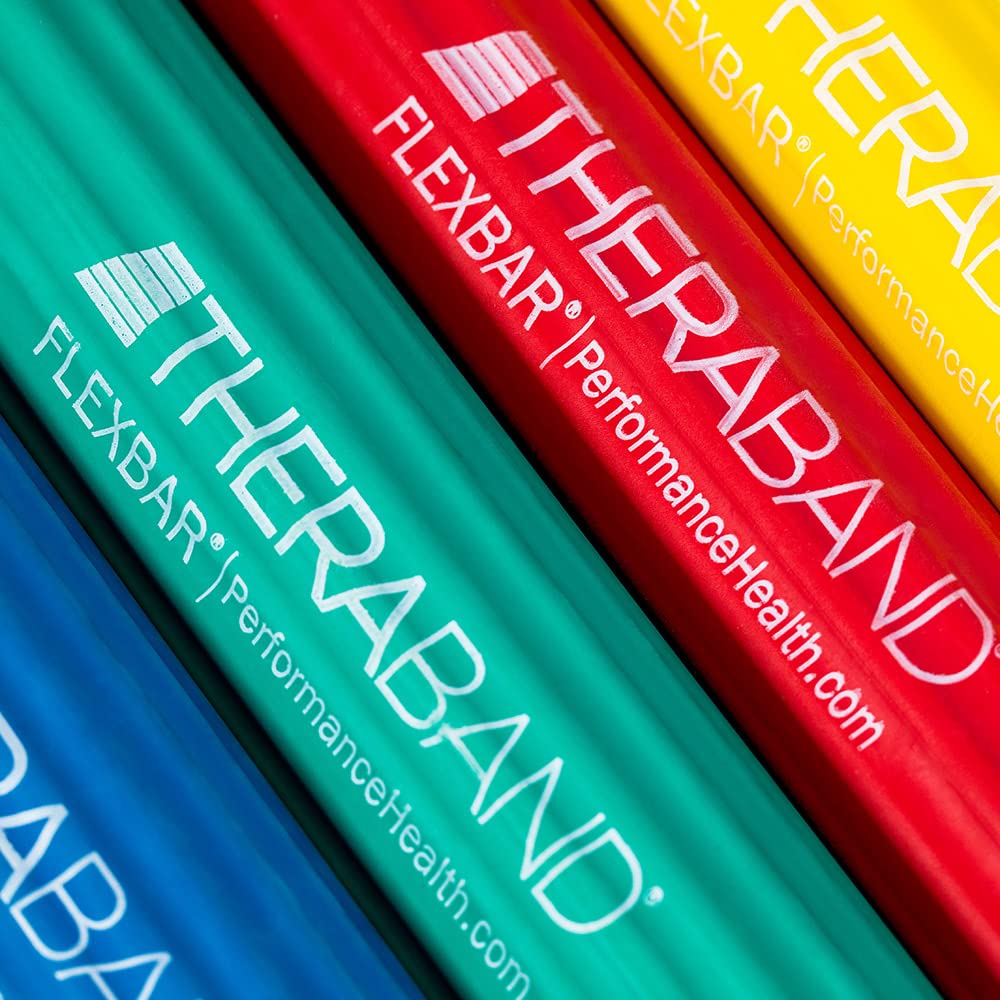 THERABAND FlexBar, Tennis Elbow Therapy Bar, Relieve Tendonitis Pain ...