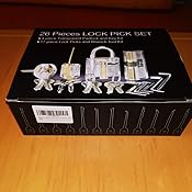 Dietrich Set, Preciva 26 tlg. Lockpicking Set Generalschlüssel-Systeme mit für Einsteiger ...