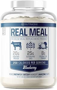 Amazon.com: Real Meal by NutraOne - Lean Meal Replacement Powder for Weight Loss & Diet ...