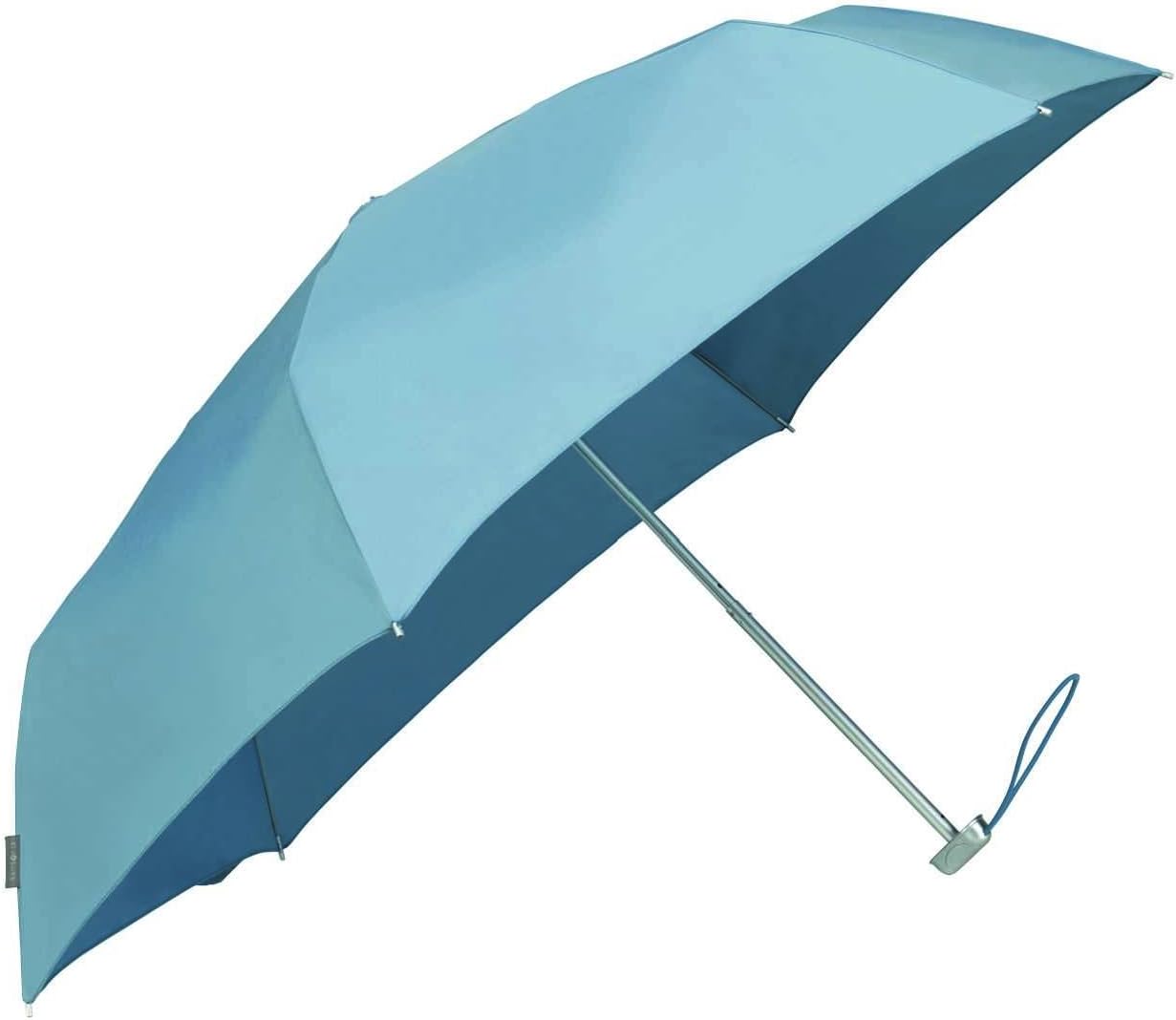 SAMSONITE Alu Drop - Mini Umbrella Stick Umbrella, 23 cm, Blue (Blue ...