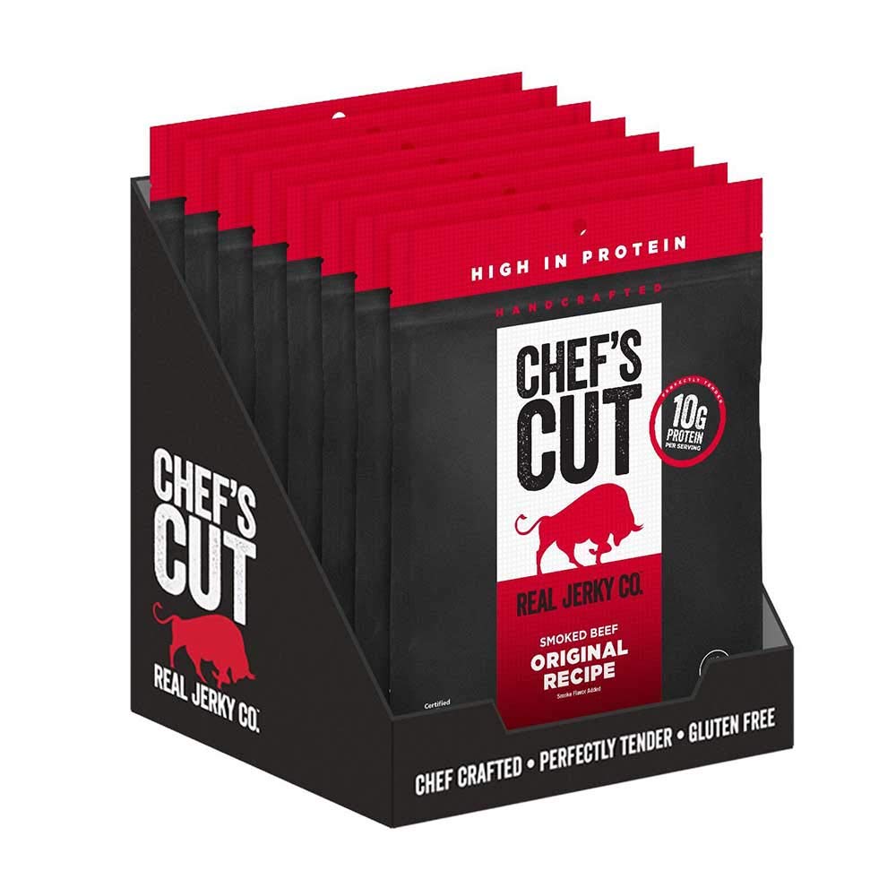 Chefs Cut Original Recipe Smoked Beef Jerky, 2.5 Ounce -- 8 per case ...
