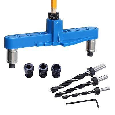 Buy Deokke Self Centering Dowel Jig Kit Line Offset Systerm Woodworking ...