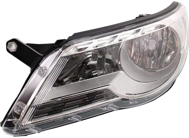 Amazon.com: Headlight For 2009-2011 Volkswagen Tiguan Driver Side w ...