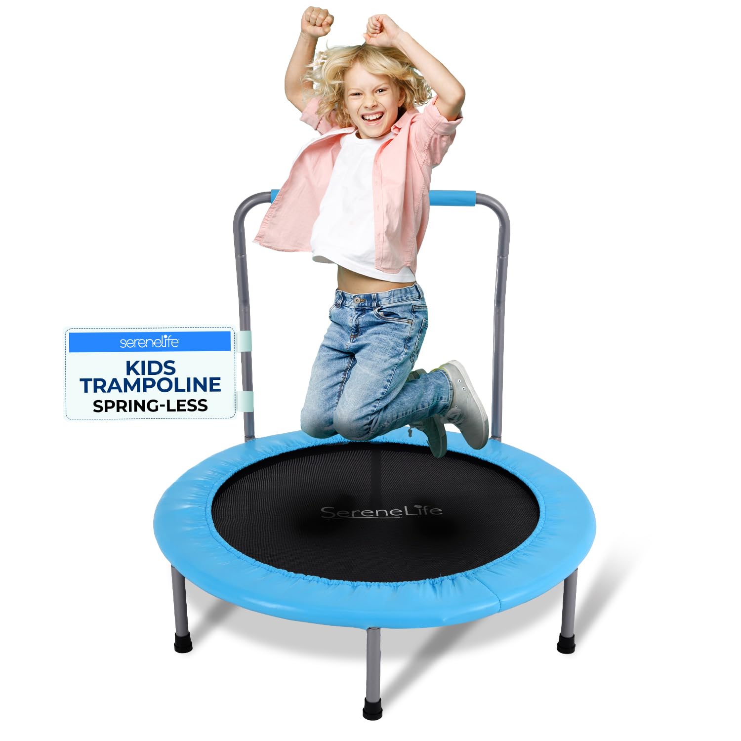 SereneLife 36" Inch Portable Fitness Trampoline – Sports Trampoline for ...