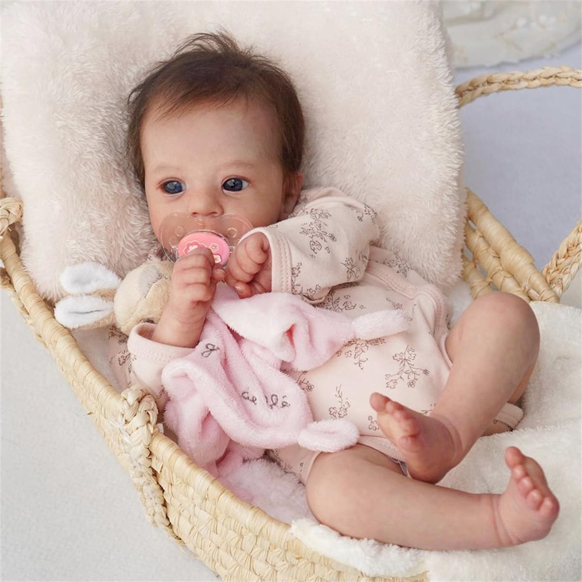 GYCV Lifelike Reborn Baby Dolls Girl - 18 Inch Realistic Newborn Vinyl ...
