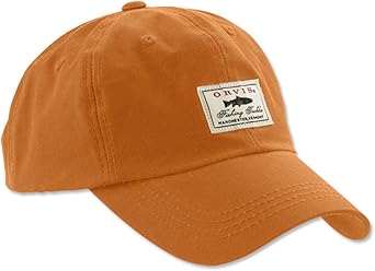 Orvis Men's Vintage Waxed-Cotton Ball Cap, Burnt Orange: Amazon.ca ...