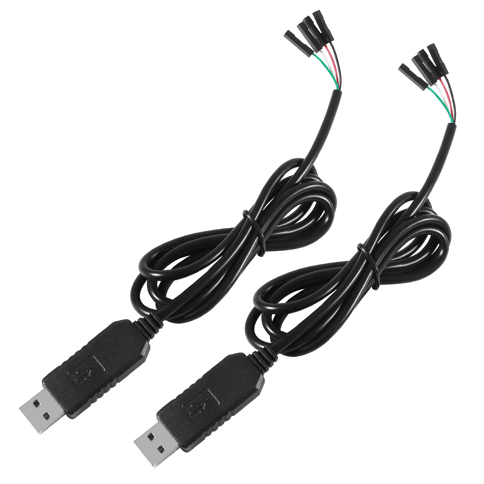 Atnsinc 2Pack PL2303 PL2303HX USB to TTL Serial Adapter, 3.3V Debug ...