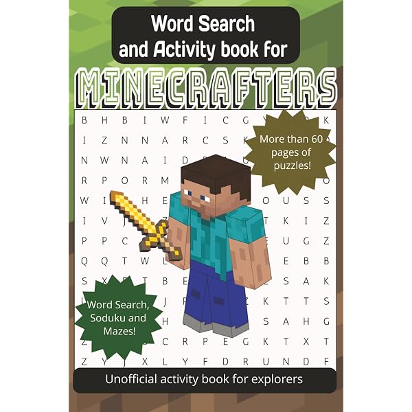 Minecraft Word Search
