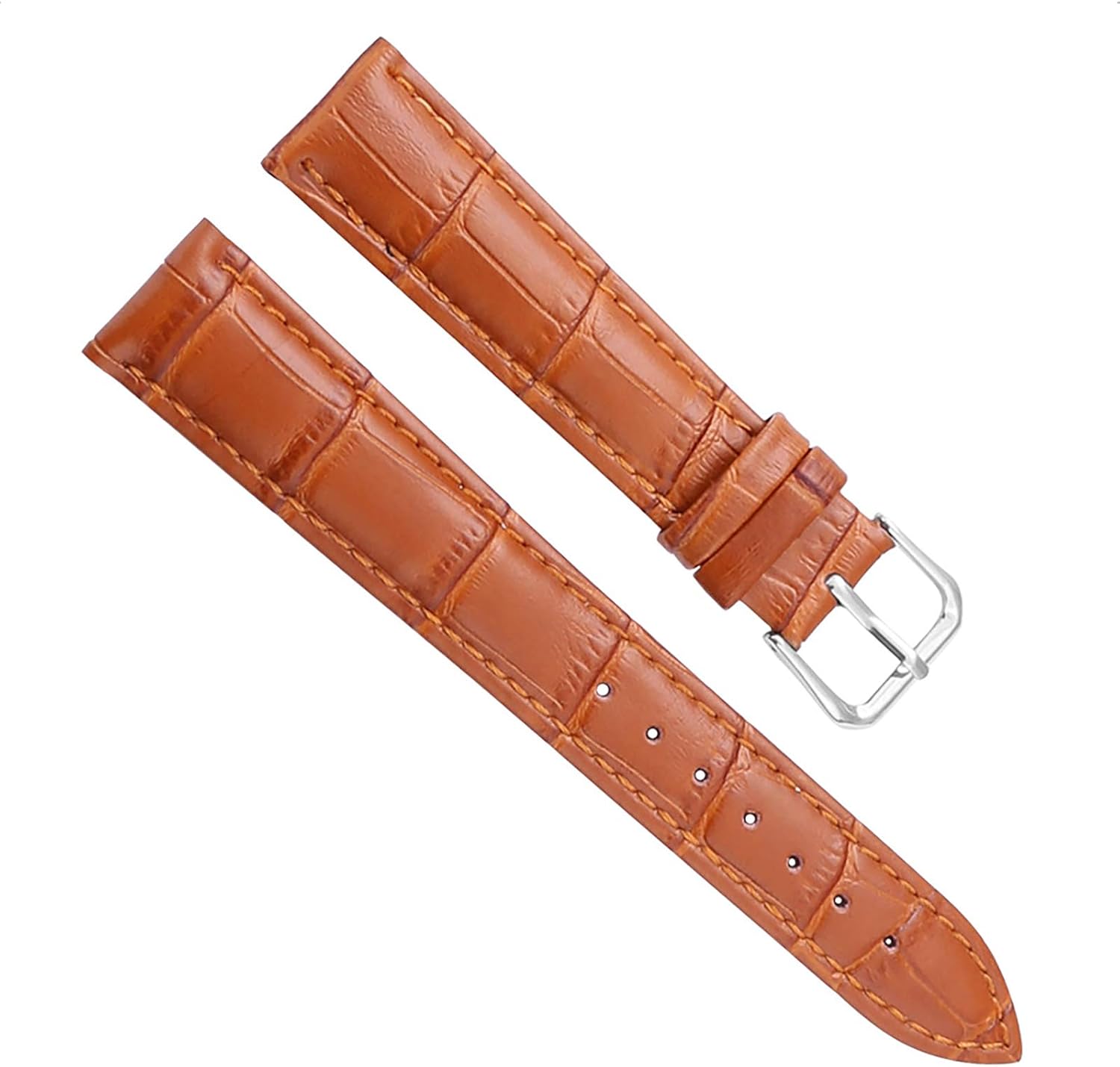 Sides Leather Watch Strap - Watch Band Vintage Leather Strap, Watch ...