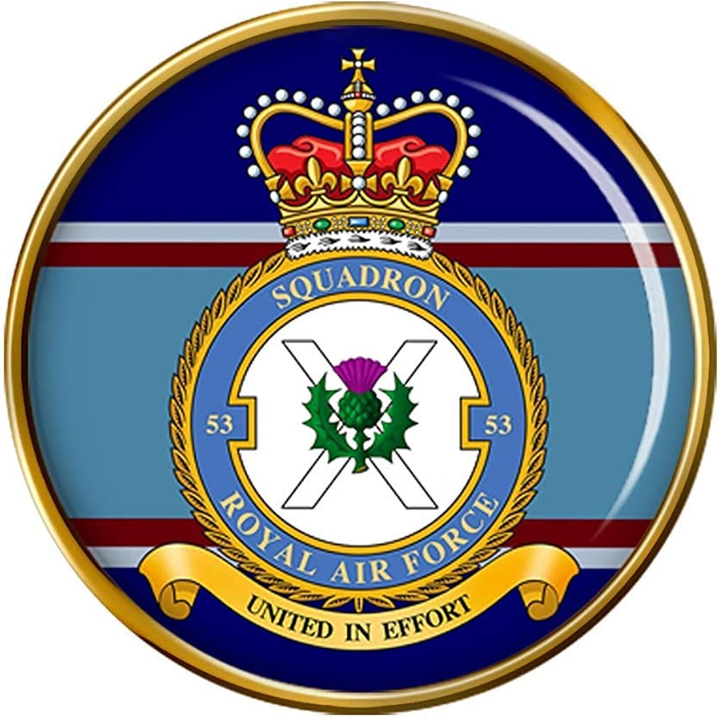 53 Squadron, RAF Pin Badge : Amazon.co.uk: Clothing
