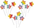 Amazon.com : Assorted Rainbow Hard Candy Stars 2 Pounds - Star Shaped ...